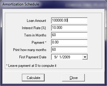 Entering Payment History